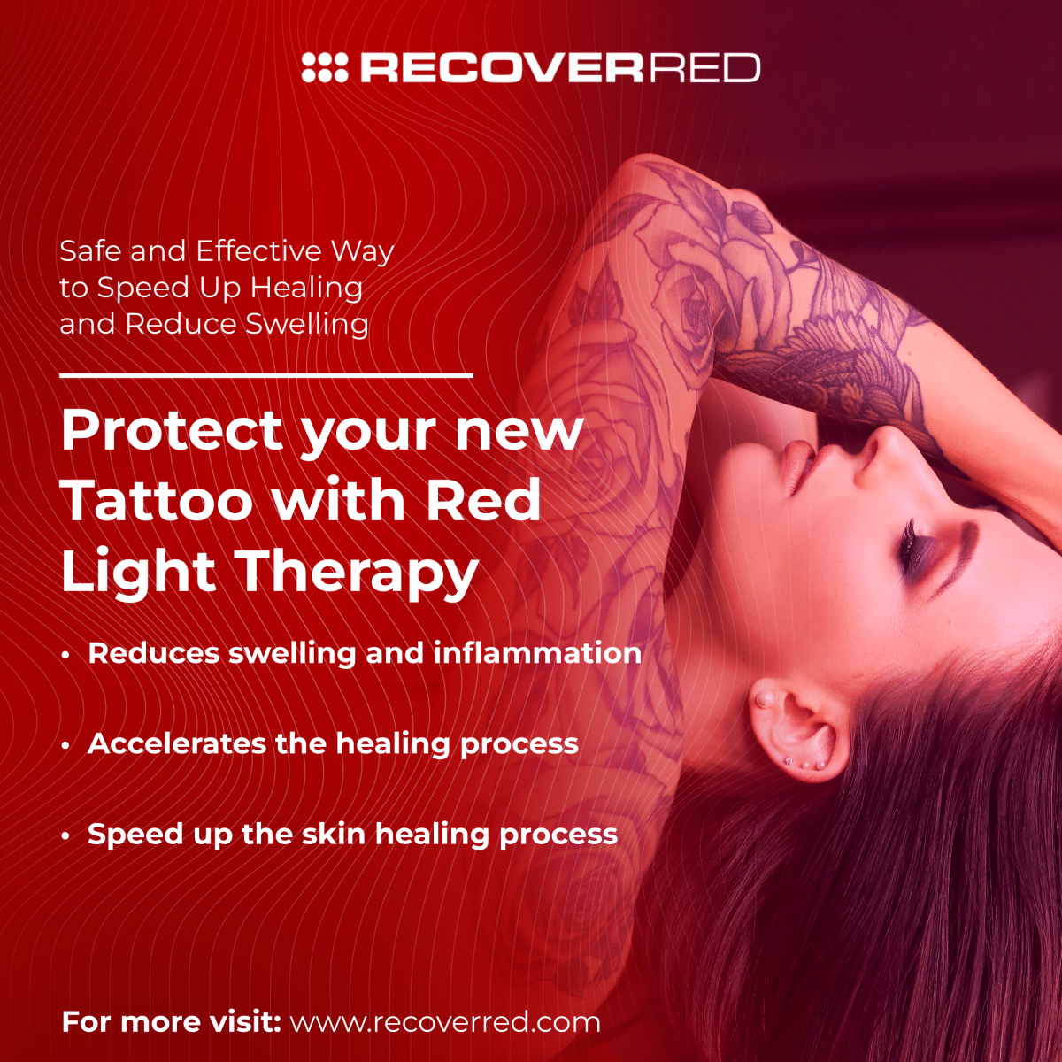 3 Ways Red Light Therapy is Perfect for Healing New Tattoos