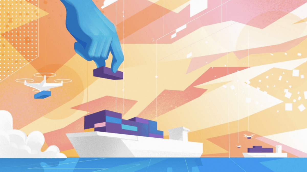 How do you calculate efficiency in logistics?