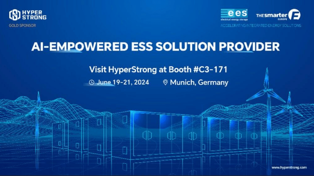 HyperStrong: Pioneering Smart Energy Storage at the smarter E Europe