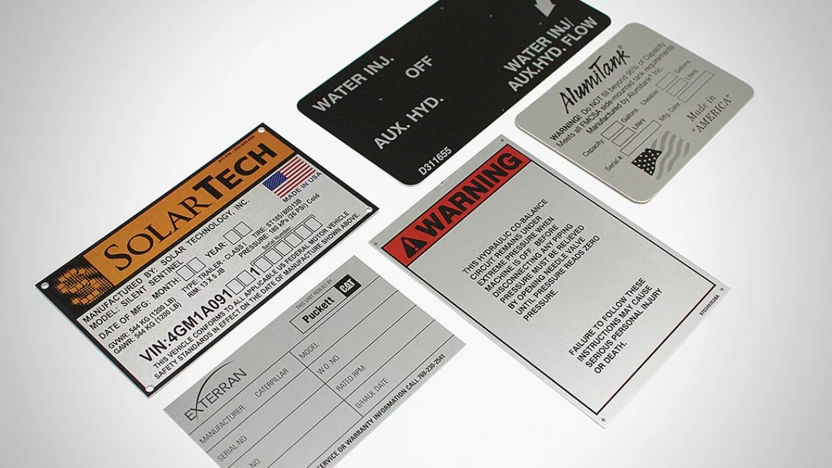 The Essential Guide to Equipment Nameplates: Everything You Need to Know
