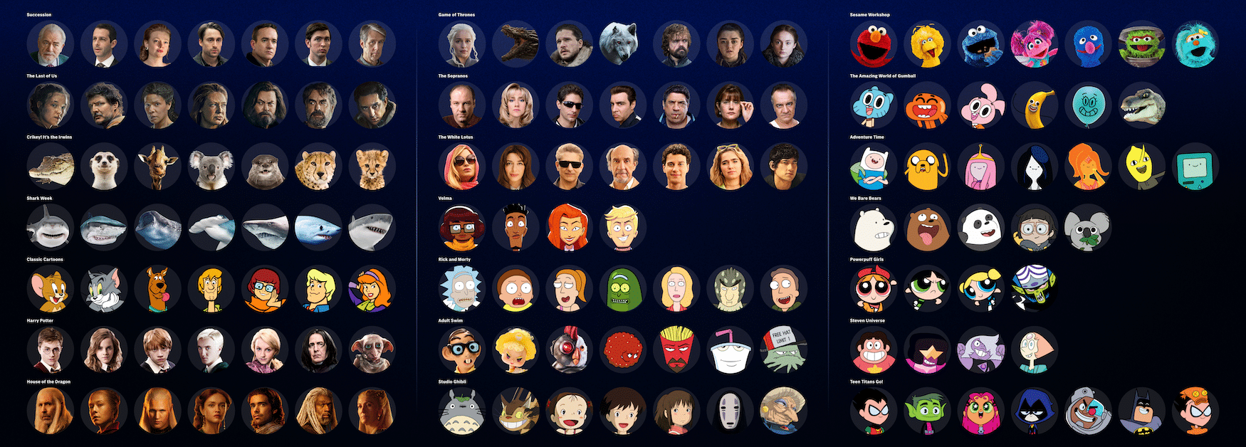 HBO Max Avatars: Customizable Profile Avatars for Everyone!