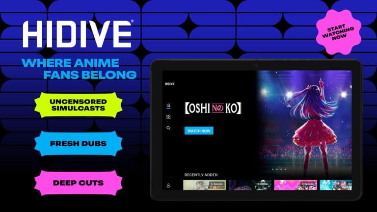 HIDIVE Anime Streaming: Anime Treasures with HIDIVE Expansion