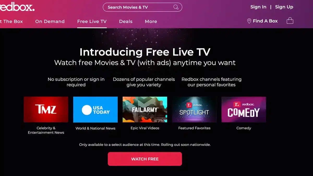 Redbox Samsung TV App: Exciting Free TV Options