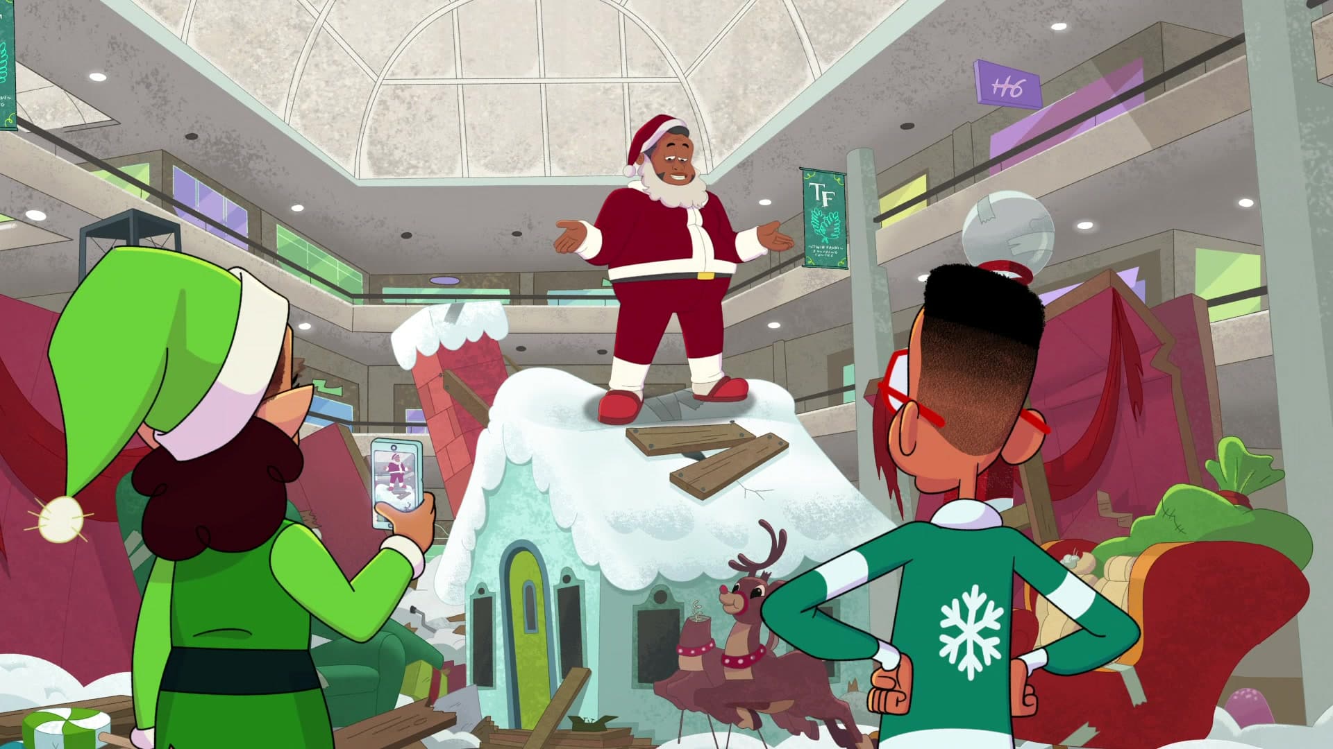 Urkel Movie: Fun of Animated Urkel Saves Santa