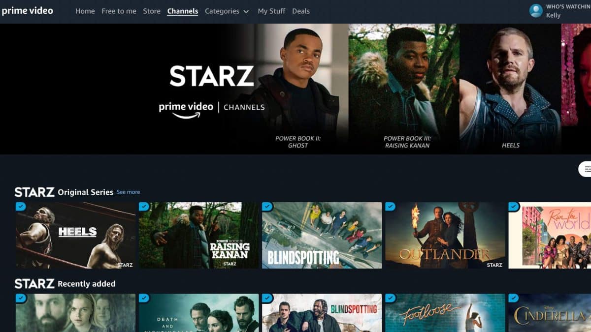 Max Starz Prime Bundle: Prime Video's New Offering