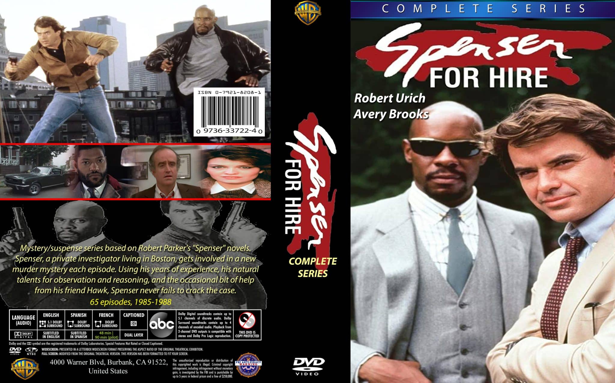 Spenser For Hire DVD Series: Relive Spenser For Hire