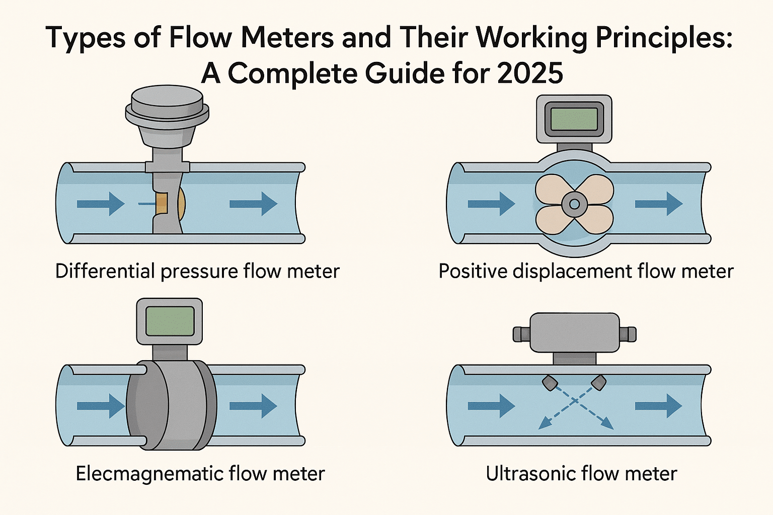 Types of Flow Meters and Their Working Principles: A Complete Guide for ...