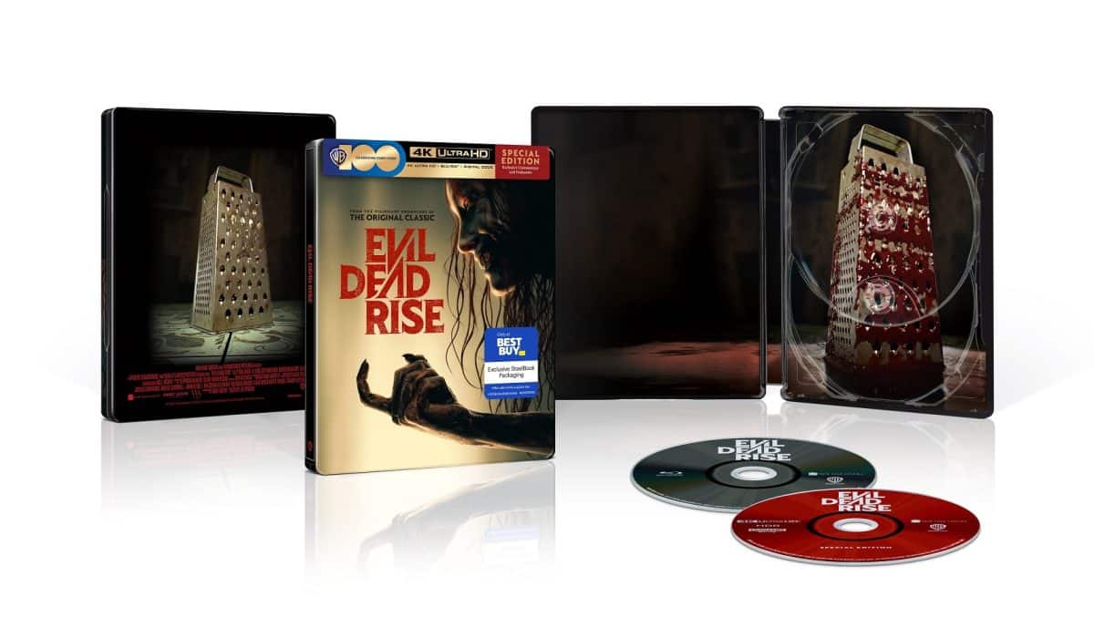 Evil Dead Rise Steelbook: Look at Evil Dead Steelbook Release
