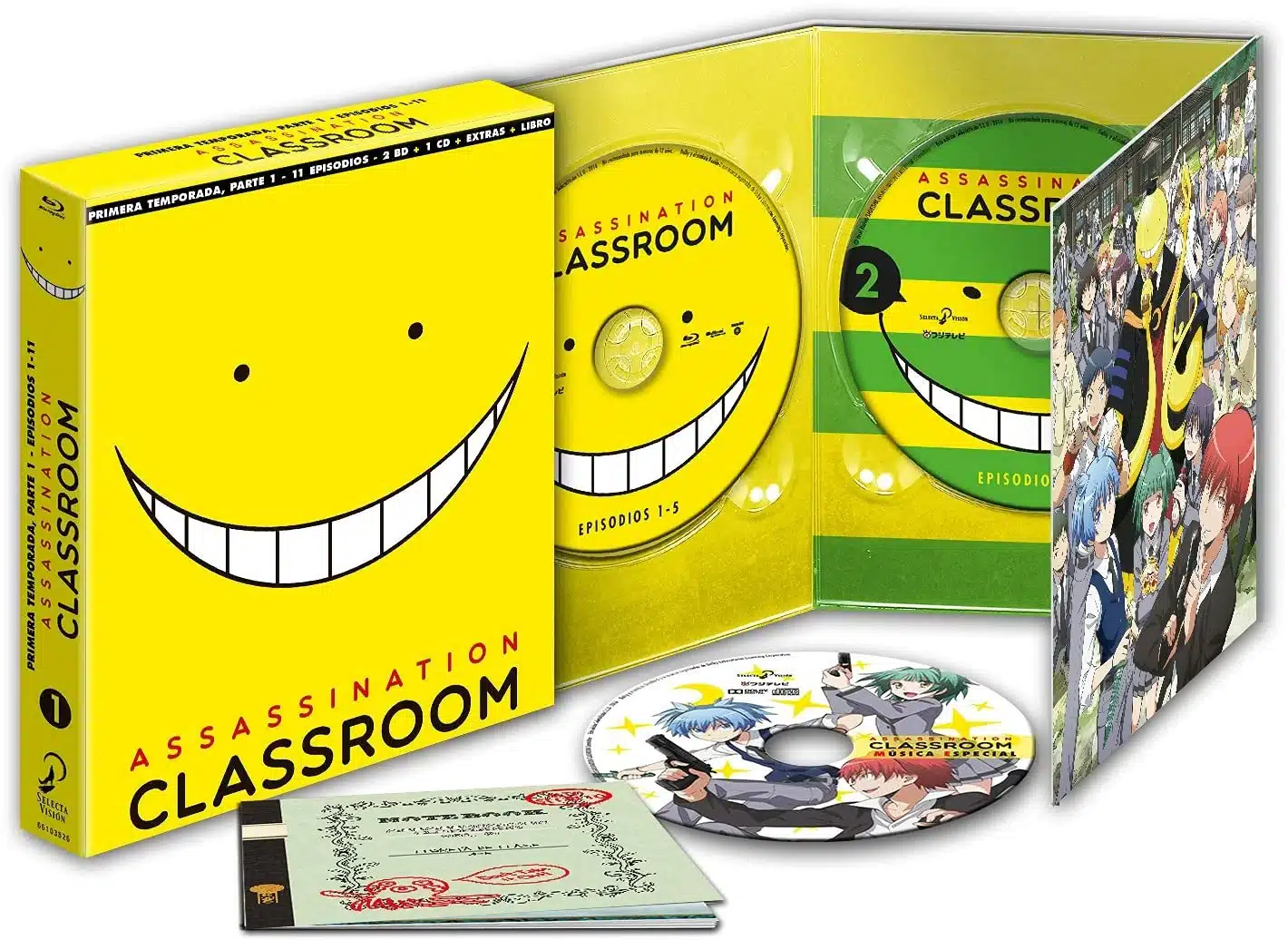 Assassination Classroom Blu Ray: Classroom Adventure